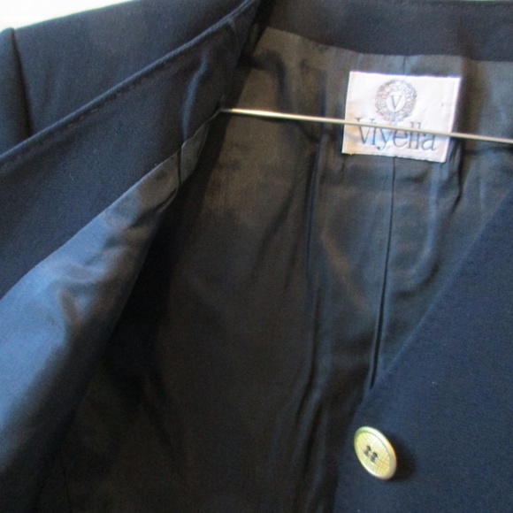 Viyella | Jackets & Coats | Viyella Womens Collarless Blazer | Poshmark